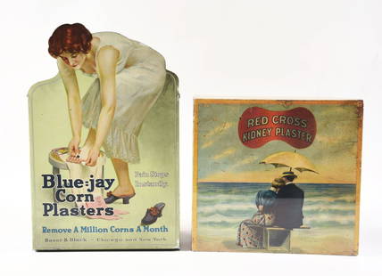 Blue Jay Corn Plasters Counter Display.