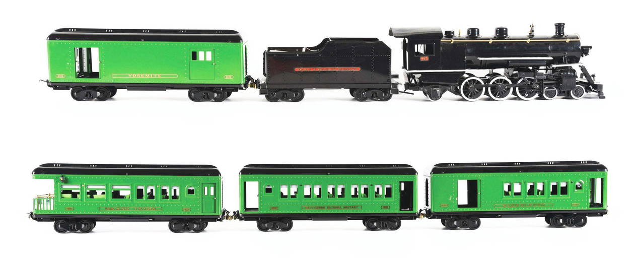 T Reproductions Buddy L Train Set.