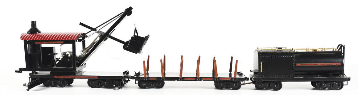 Lot Of 3: T Reproductions Outdoor Railroad Train Cars.