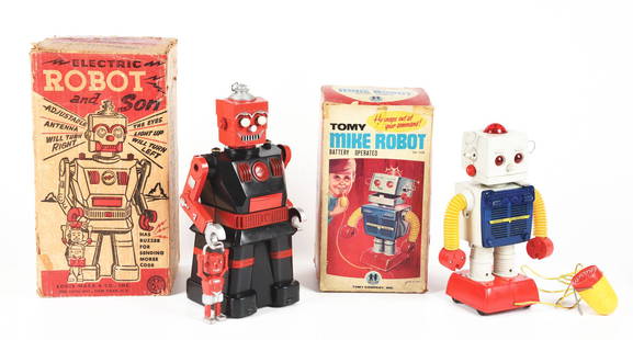 Marx Robot And Son In Original Box