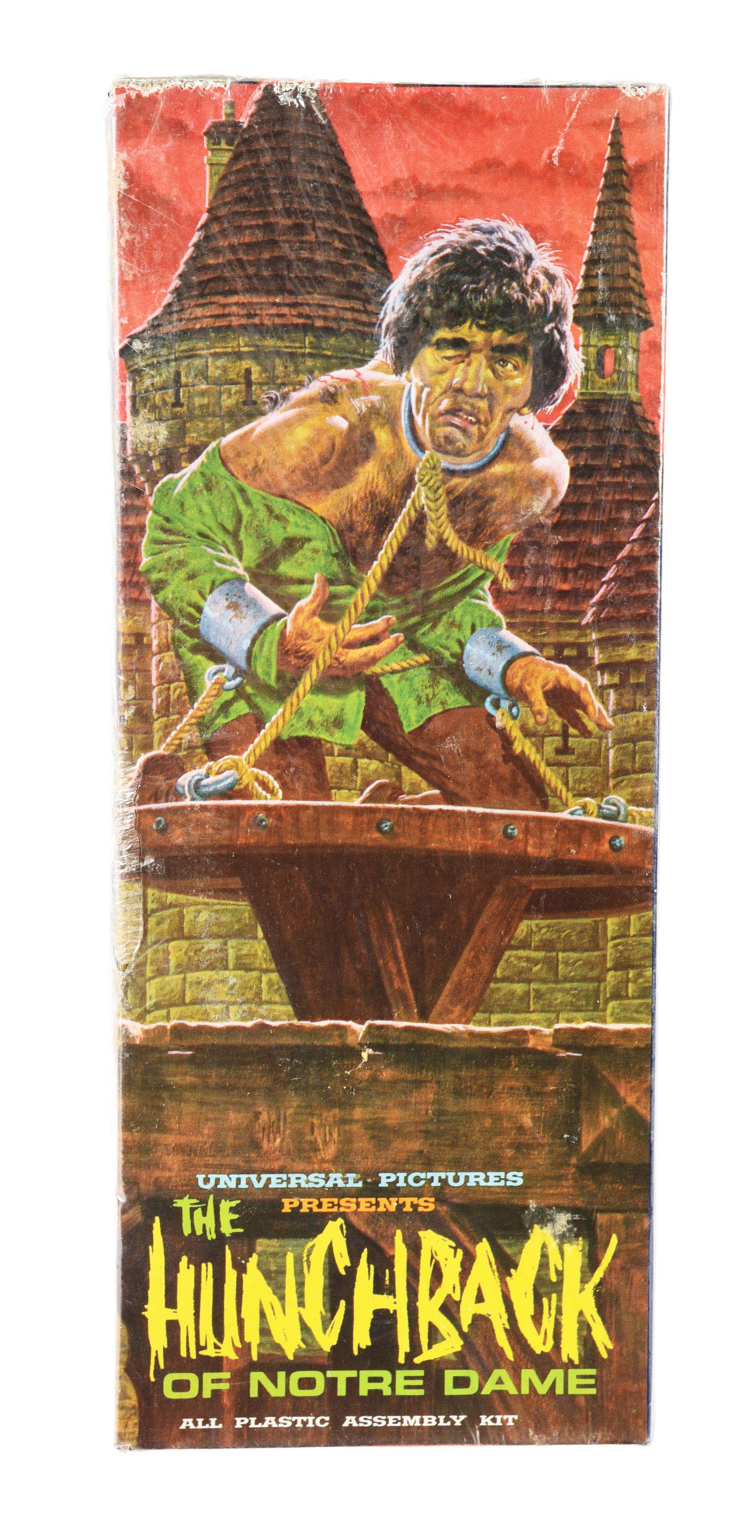 AURORA FACTORY SEALED THE HUNCHBACK OF NOTRE DAME MODEL KIT. - Aug 10 ...