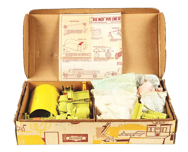 Marx Made For Sears Big Inch Pipeline Play Set.