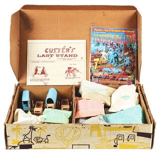 Marx For Sears Custer's Last Stand Play Set.