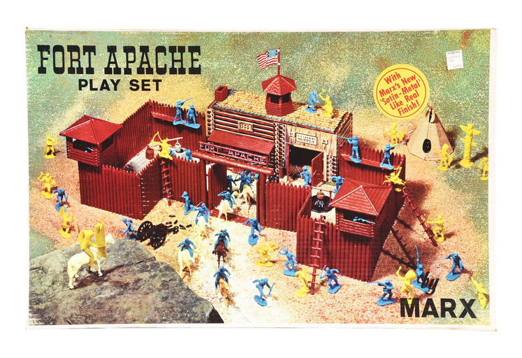 Marx Fort Apache Playset.