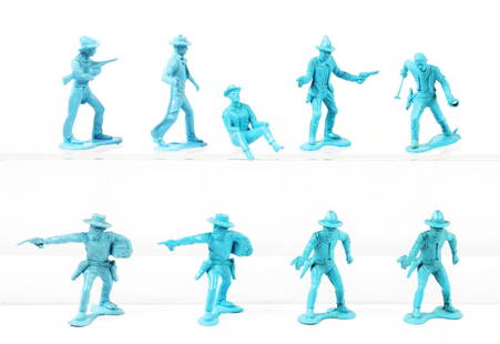 Very Rare Marx Gunsmoke Dodge City Play Set.