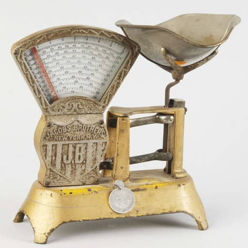 Small Jacobs Brothers 2-lb. Countertop Scale. - Jun 18, 2011 | Dan ...