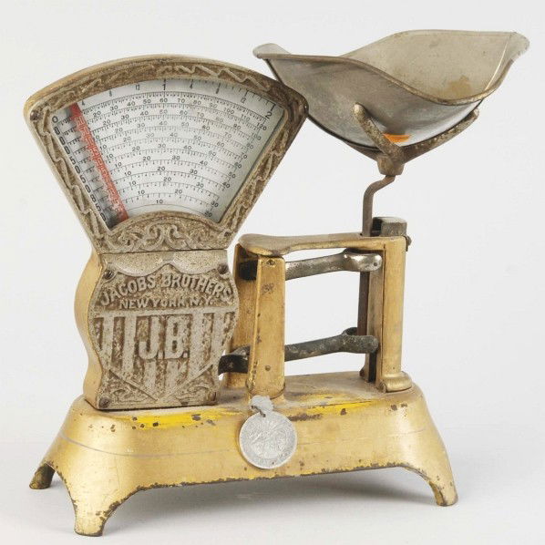 Small Jacobs Brothers 2-lb. Countertop Scale. - Jun 18, 2011 | Dan ...