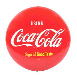Good Taste Coca Cola Tin Sign.