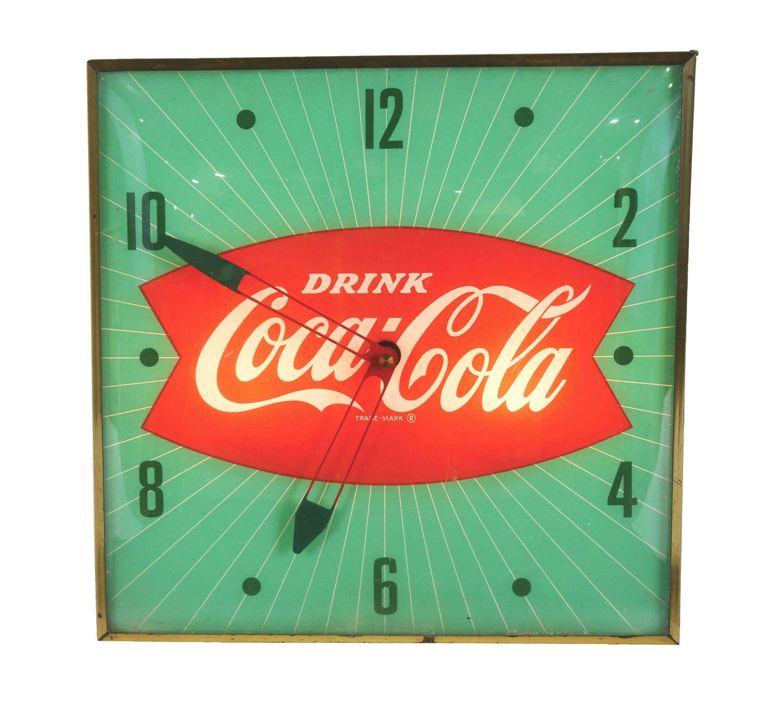 1960 Coca Cola Pam Clock.