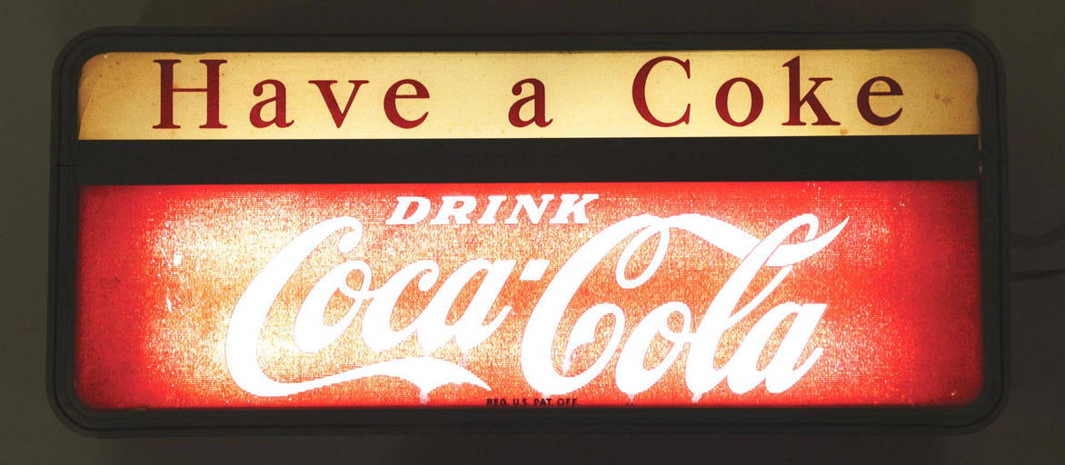 Drink Coca Cola "have A Coke" Light Up Sign.