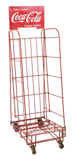 Coca Cola Bottle Return Rack.