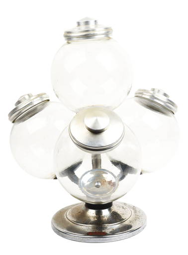 Cast Iron Candy Jar Display.