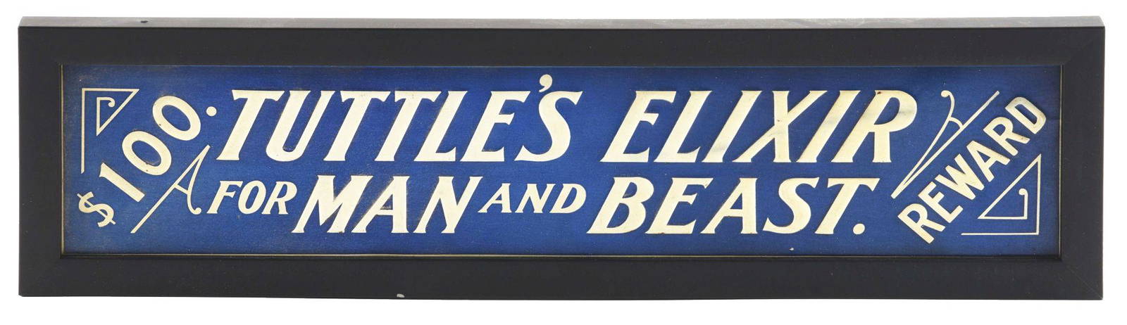 Tuttle's Elixir Sign.