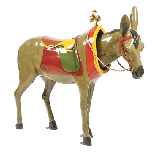 SELDOM-SEEN CAROUSEL DONKEY WITH NODDING HEAD. (#1176) on Sep 09, 2022 ...