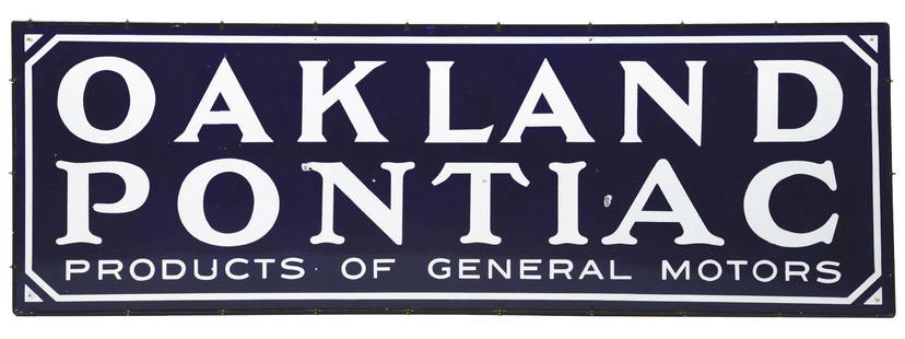 Enco Porcelain Dealership Sign