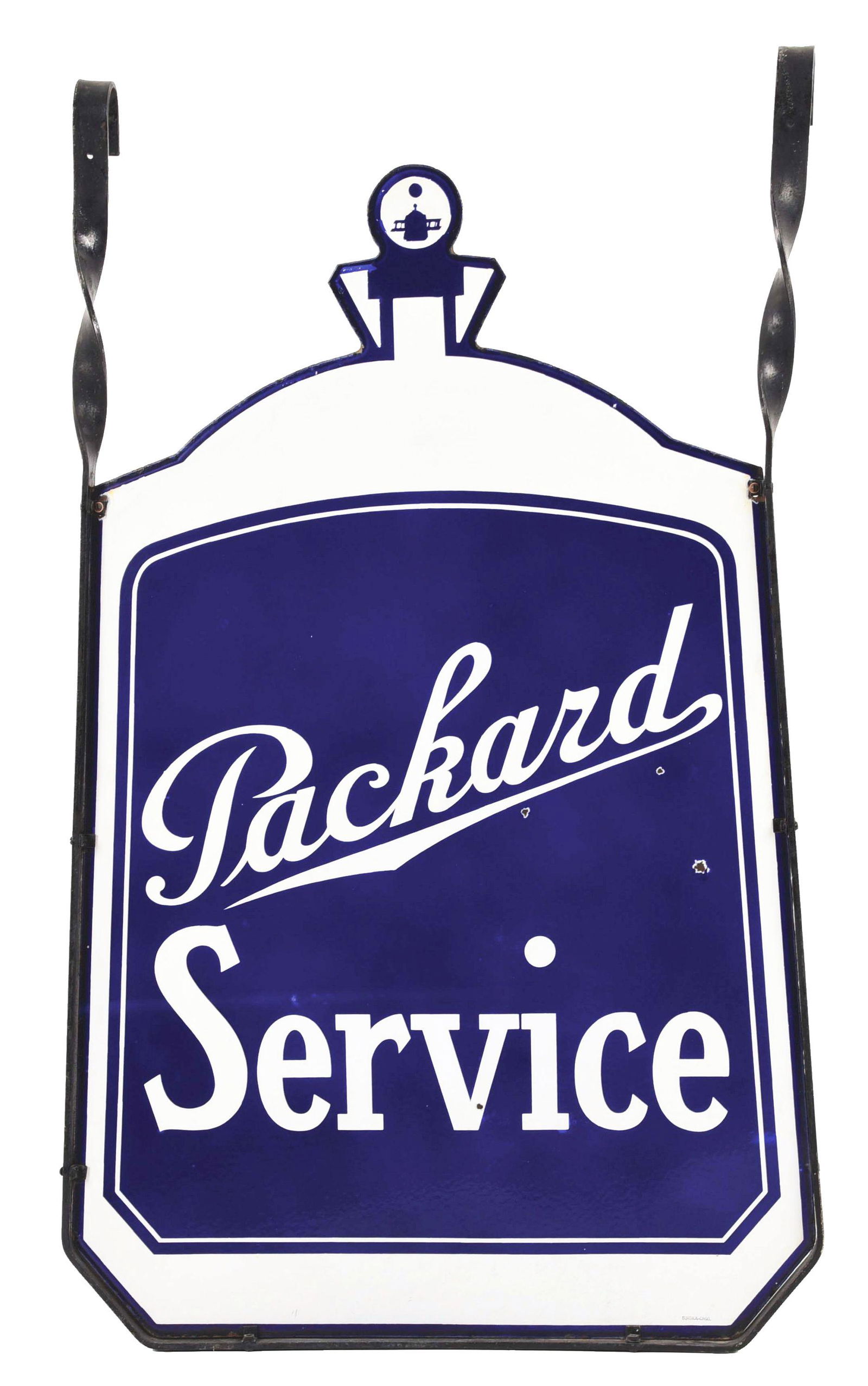 Outstanding & Rare Packard Service Porcelain Radiator Sign W/ Winged ...