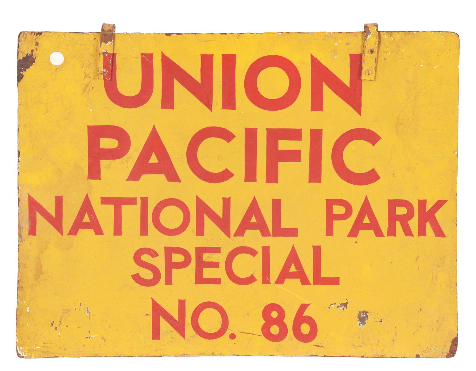 Union Pacific Railroad Sign.