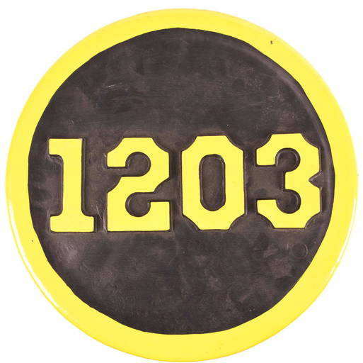 PENNSYLVANIA RAILROAD LOCOMOTIVE NUMBER PLATE. (#4031) on Oct 03, 2022 ...