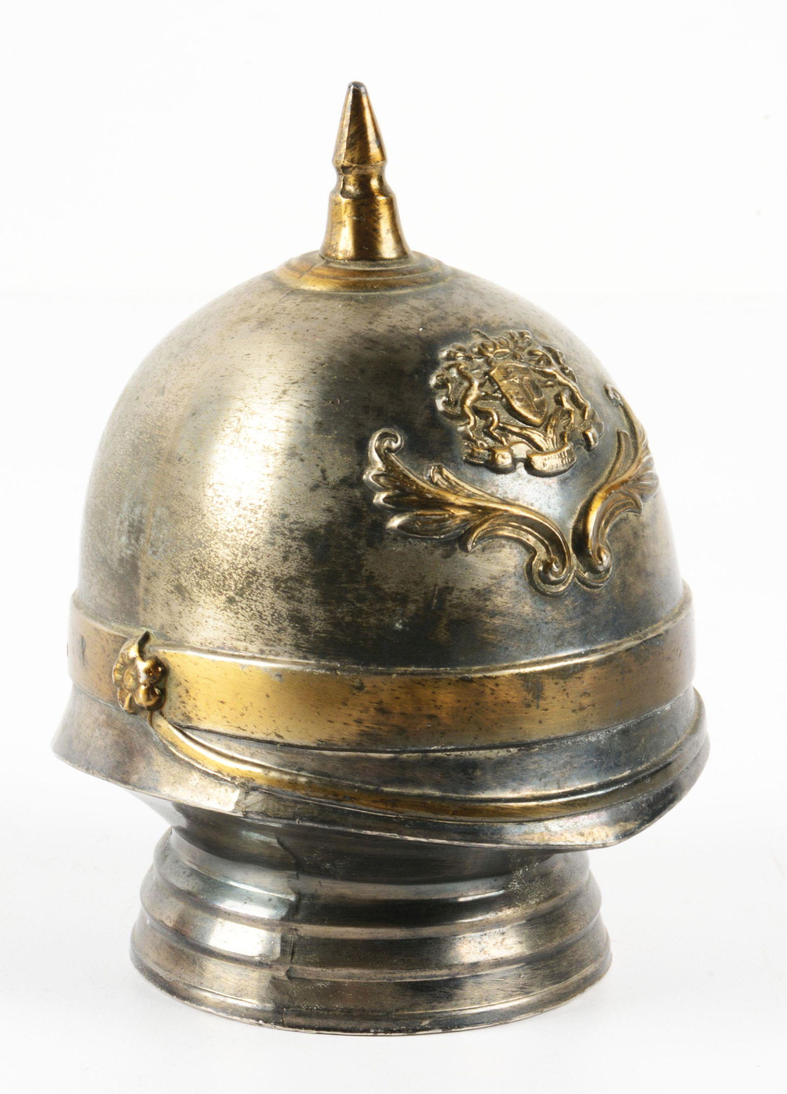 Tin Helmet Still Bank.