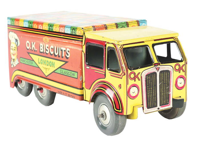 OK BISCUITS DELIVERY TRUCK TIN. (#1676) on Sep 19, 2022 | Dan Morphy ...