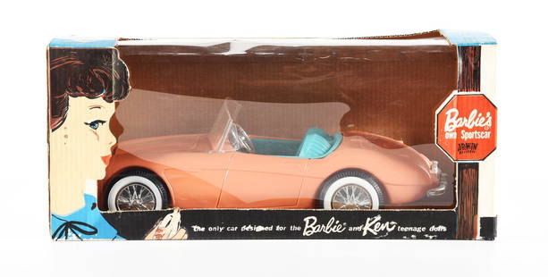 Irwin Barbie Hot Rod Sports Car.