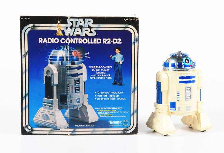 KENNER STAR WARS RADIO-CONTROLLED R2-D2 FIGURE. (#1753) on Sep 19, 2022 ...