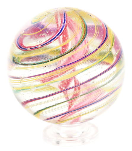 LARGE RIBBON CORE SWIRL MARBLE. (#1770) on Sep 19, 2022 | Dan Morphy ...