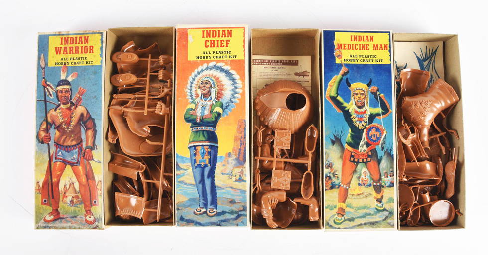 LOT OF 3: PYRO INDIAN-THEMED MODEL KITS. - Sep 19, 2022 | Dan Morphy ...