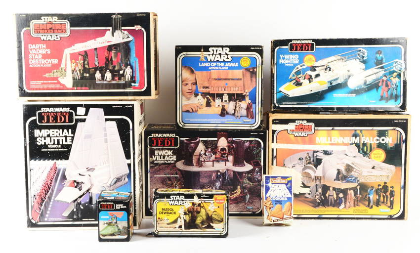LOT OF 8: KENNER STAR WARS EMPTY BOXES. - Sep 19, 2022 | Dan Morphy ...