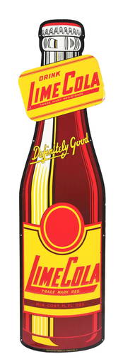 Lime Cola Sign.