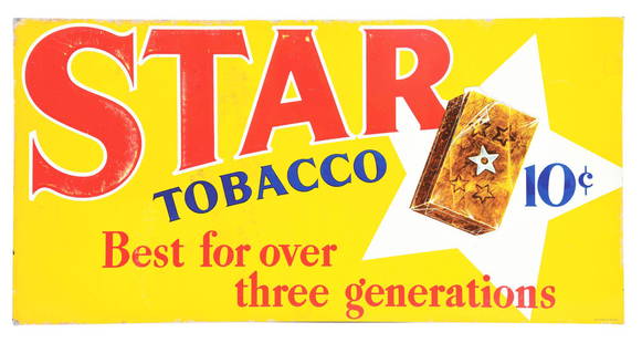 Star Tobacco Sign