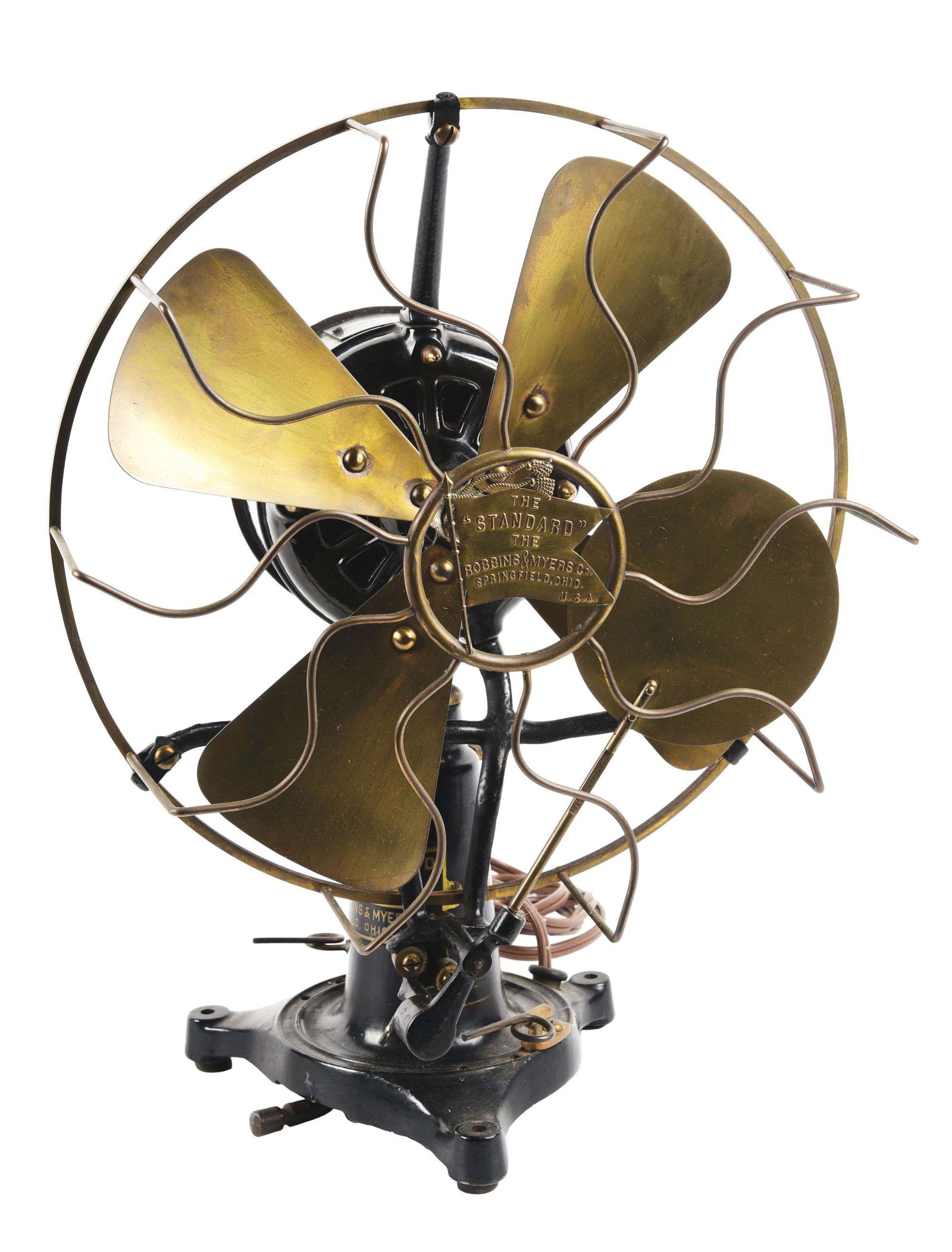 ROBBINSON & MYERS 12" "THE STANDARD" LOLLIPOP FAN. - Nov 04, 2022 | Dan ...