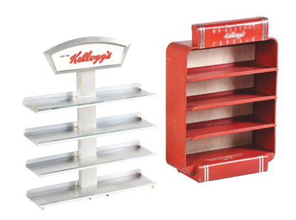 Lot Of 2: Countertop Kellogg's Display Stands