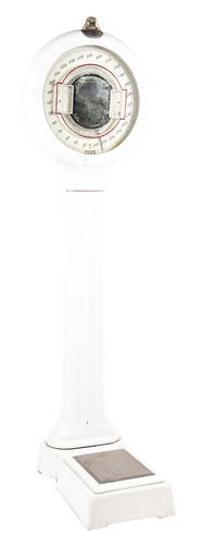 1¢ O.d. Jennings Correct Weight Porcelain Lollipop Scale.