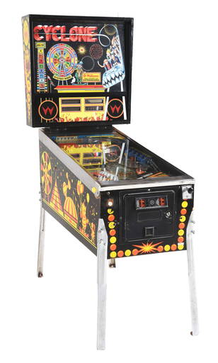 25¢ WILLIAMS CYCLONE PINBALL. - Nov 05, 2022 | Dan Morphy Auctions in PA