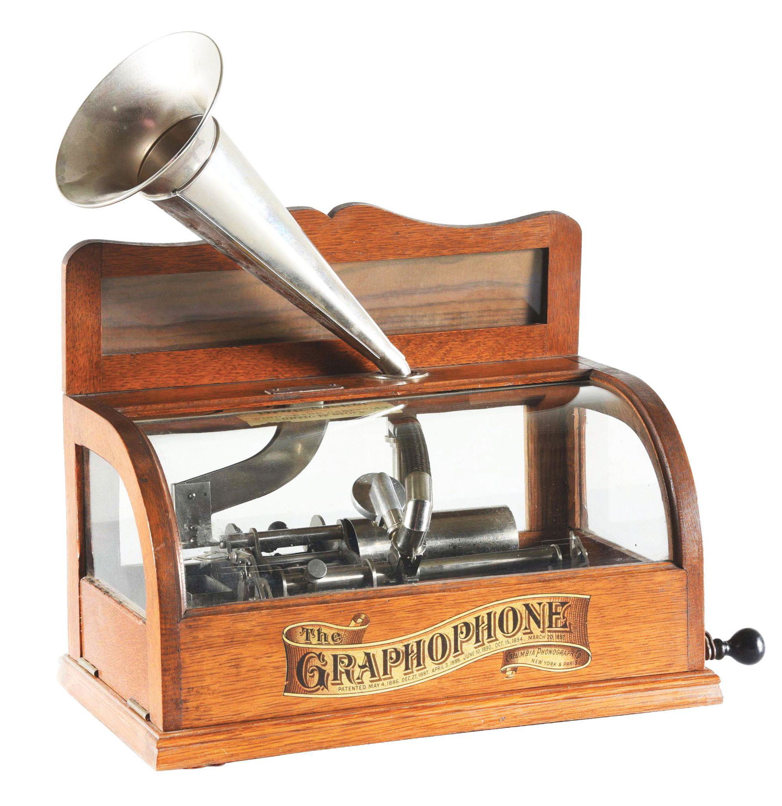 5¢ Columbia Model Bs Coin Operated Graphophone Phonograph.