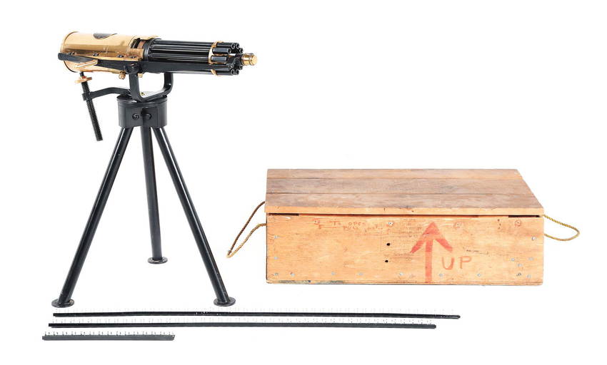 (m) Desireable Thunder Valley Machine Half Scale 1874 "camel" Gatling ...