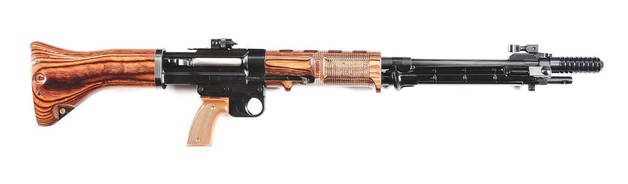 EXTREMELY RARE AND EARLY COLT THOMPSON TYPE "L" 50 ROUND MAGAZINE ...