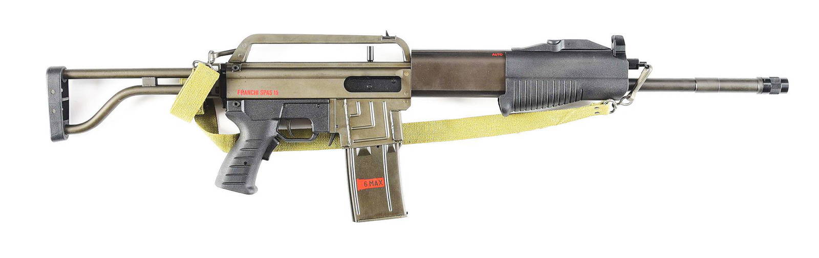 (M) VERY RARE AND FINE FRANCHI SPAS 15 DUAL FUNCTION SHOTGUN WITH ...