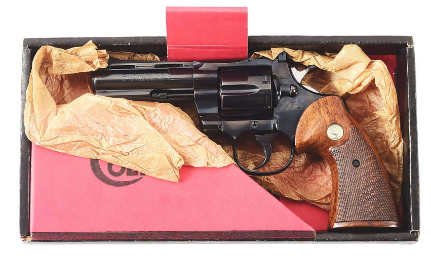 (C) COLT PYTHON DOUBLE ACTION REVOLVER. - Nov 16, 2022 | Dan Morphy ...