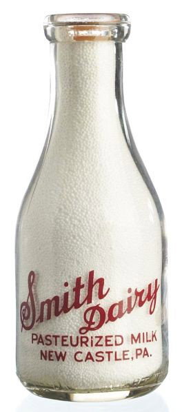 1161: Smith Dairy Milk Bottle. - Oct 15, 2011 | Dan Morphy Auctions in PA