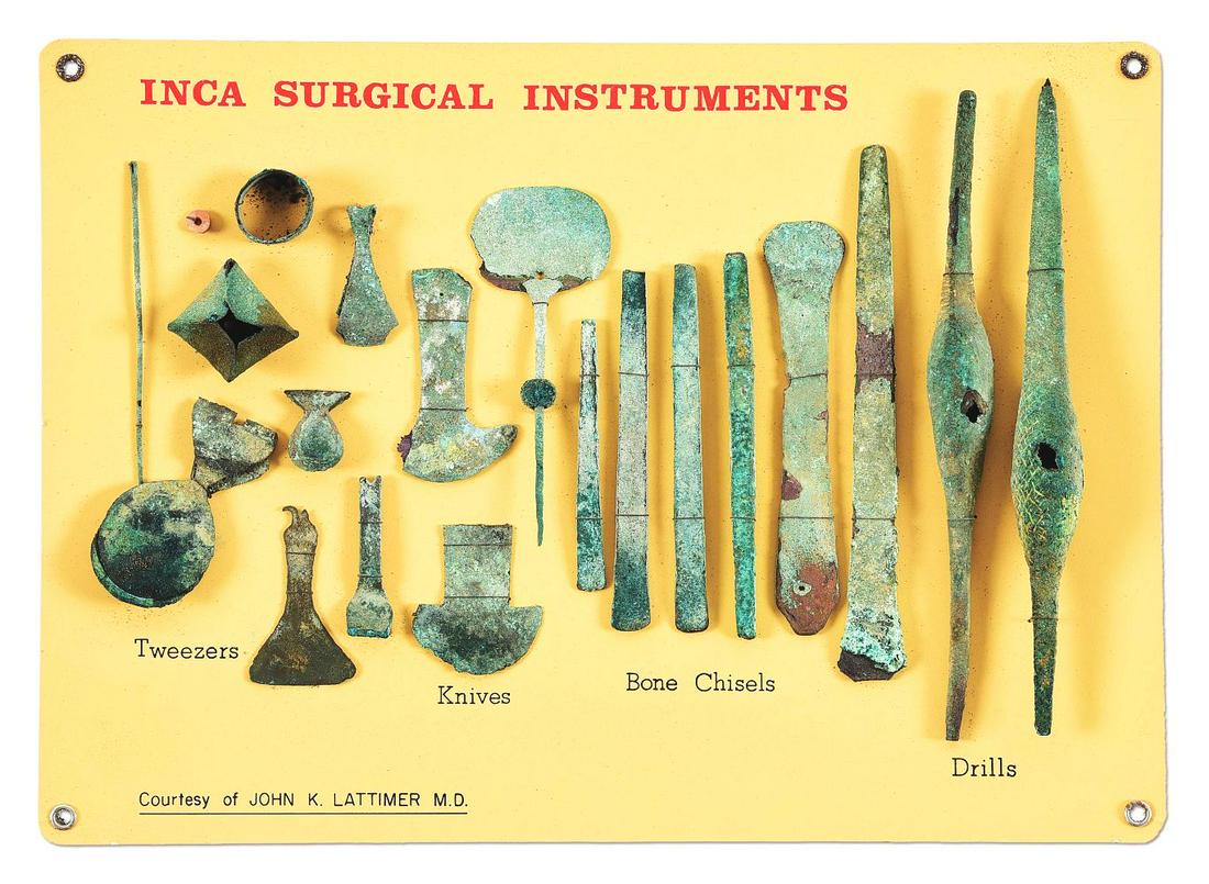 LOT OF INCAN BRAIN SURGICAL INSTRUMENTS. - Dec 13, 2022 | Dan Morphy ...