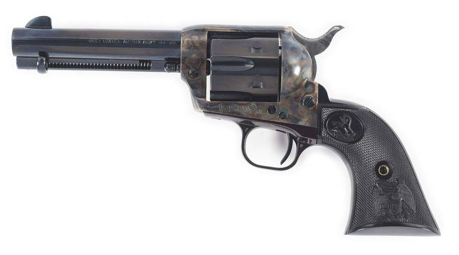 (M) THIRD GENERATION COLT SINGLE ACTION ARMY REVOLVER. - Dec 14, 2022 ...