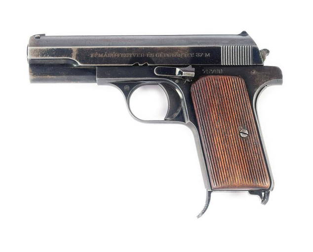 (C) HUNGARIAN FEG 37M SEMI-AUTOMATIC PISTOL WITH HOLSTER. - Dec 15 ...