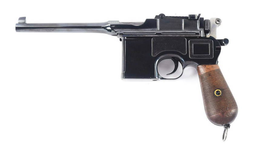 (C) REFINISHED MAUSER C96 SEMI-AUTOMATIC PISTOL. (#3453) on Dec 15 ...