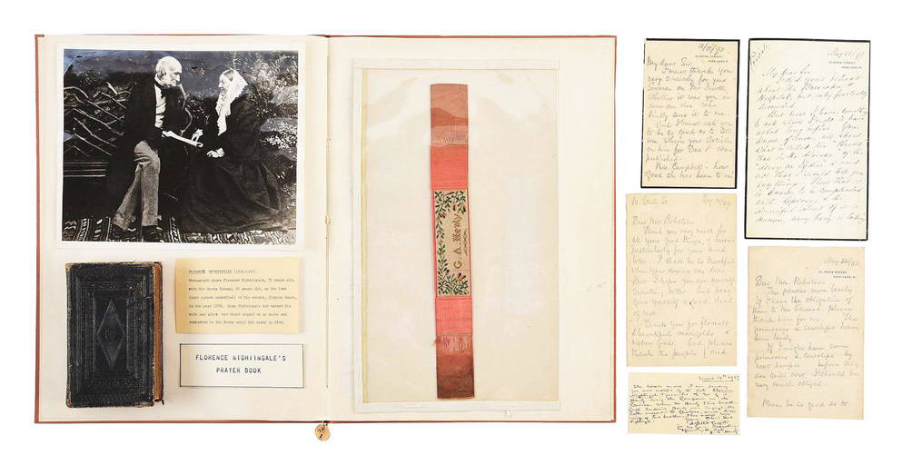 LOT OF 2: FLORENCE NIGTINGALE BOOKMARK AND PRAYER BOOK. - Dec 20, 2022 ...