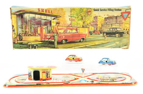 Original Shell Gas Station Set Of Blueprints