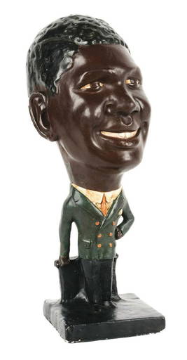 Chalk Figure Of Nat King Cole.