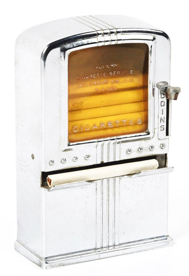 Self Serve Cigarette Dispenser.