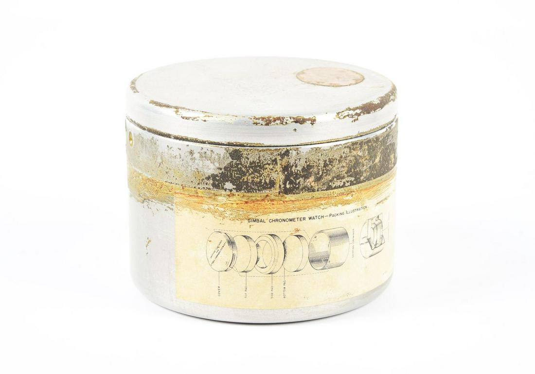 Aluminum Clock Shipping Container.